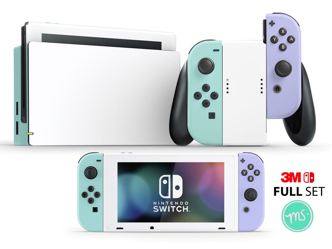 Nintendo Skin Joycon Sticker Vinyl Decal Skin Set Switch - Etsy