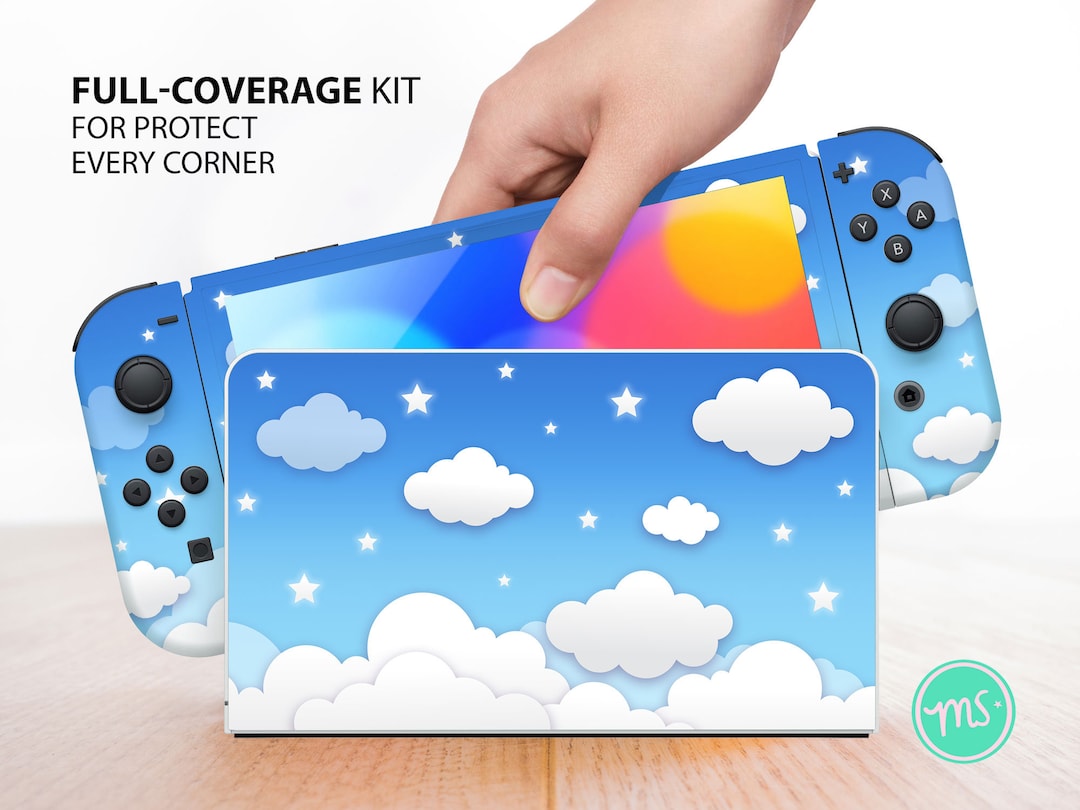 Nintendo Skin Console Joycon Console Wrap Nintendo Switch Dock - Etsy