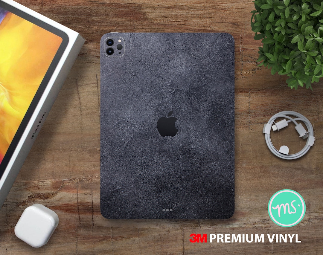 Gray Asphalt Texture iPad Premium Vinyl Skin Premium 3M Skin for All ...