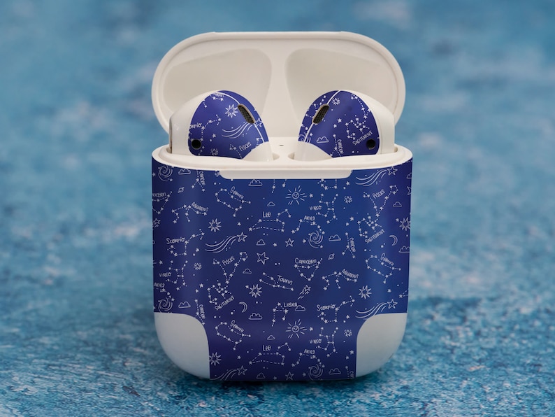 Constellations in the Night Sky , Skin for Airpods Premium 3M Vinyl for ...