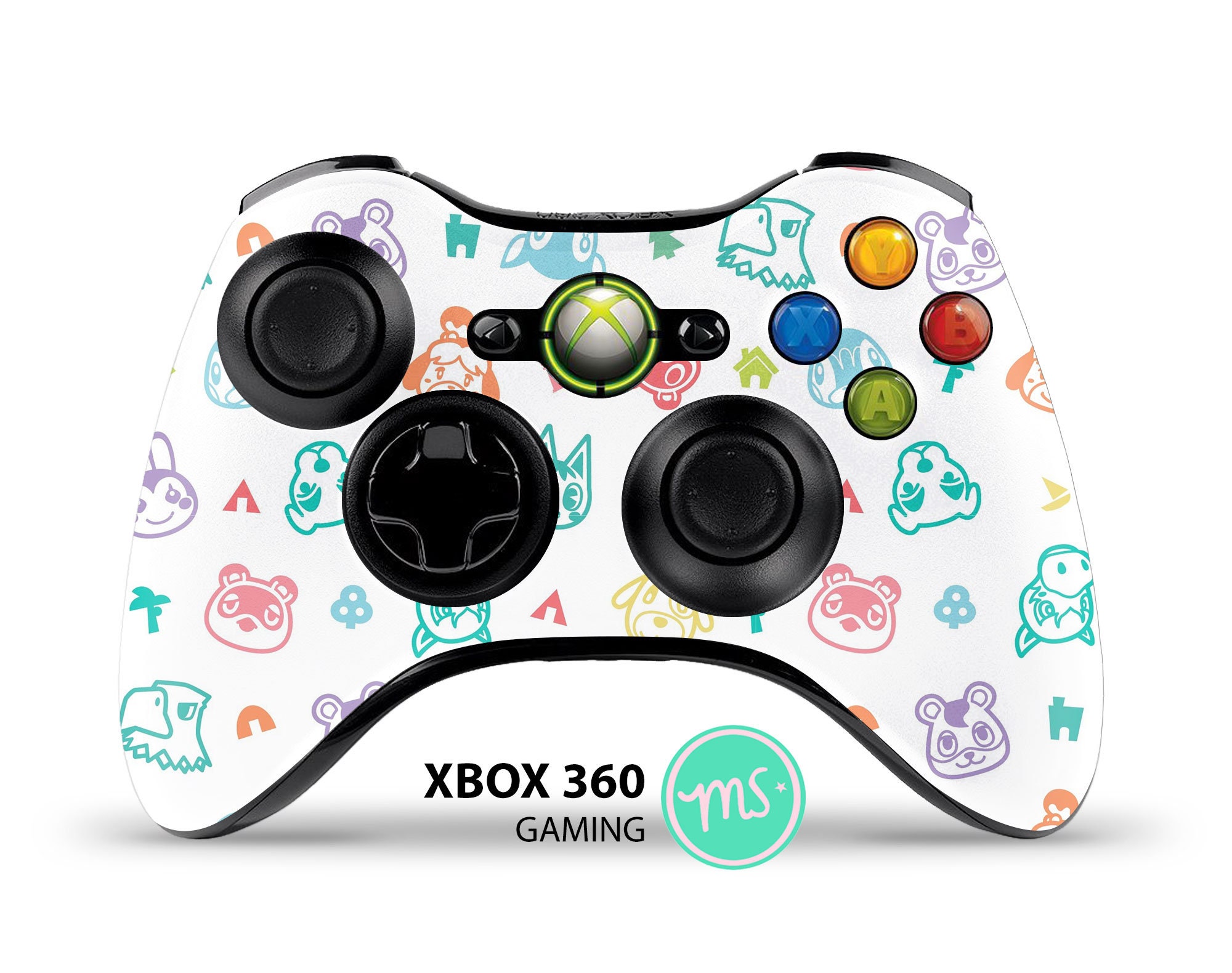 Animal Crossing Cats Pattern Pro Controller Skin 3M Vinyl Skin - Etsy