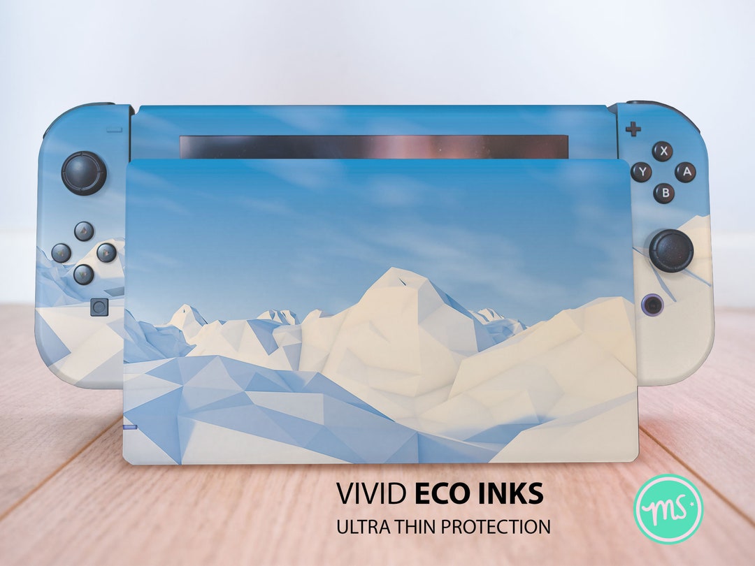 Glacier View Nintendo Skin Premium 3M Vinyl Skin for Nintendo Switch ...
