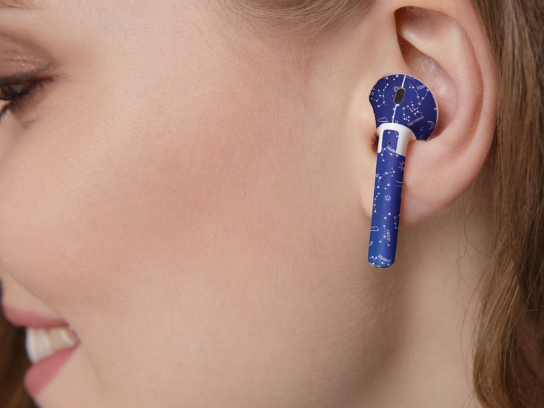 Constellations in the Night Sky , Skin for Airpods Premium 3M Vinyl for ...