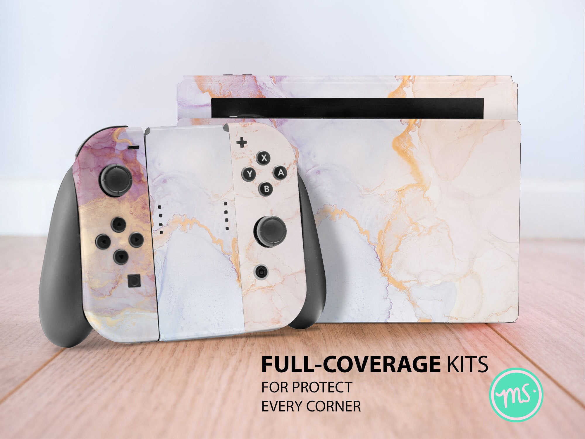 Orange Marble Texture Nintendo Skin Marble Nintendo Wrap - Etsy