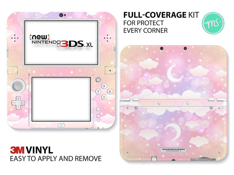 Amazing 3M Skin for New Nintendo 3DS XL and 2DS Xl. Christmas Gift for ...