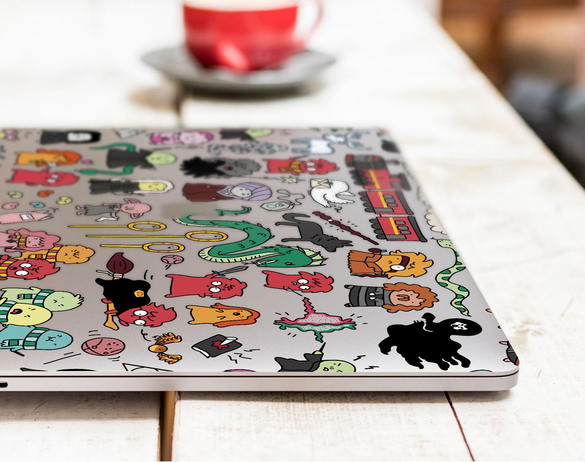 Adventure Time Sticker Bomb Laptop Skin Premium 3M Vinyl Sticker for ...