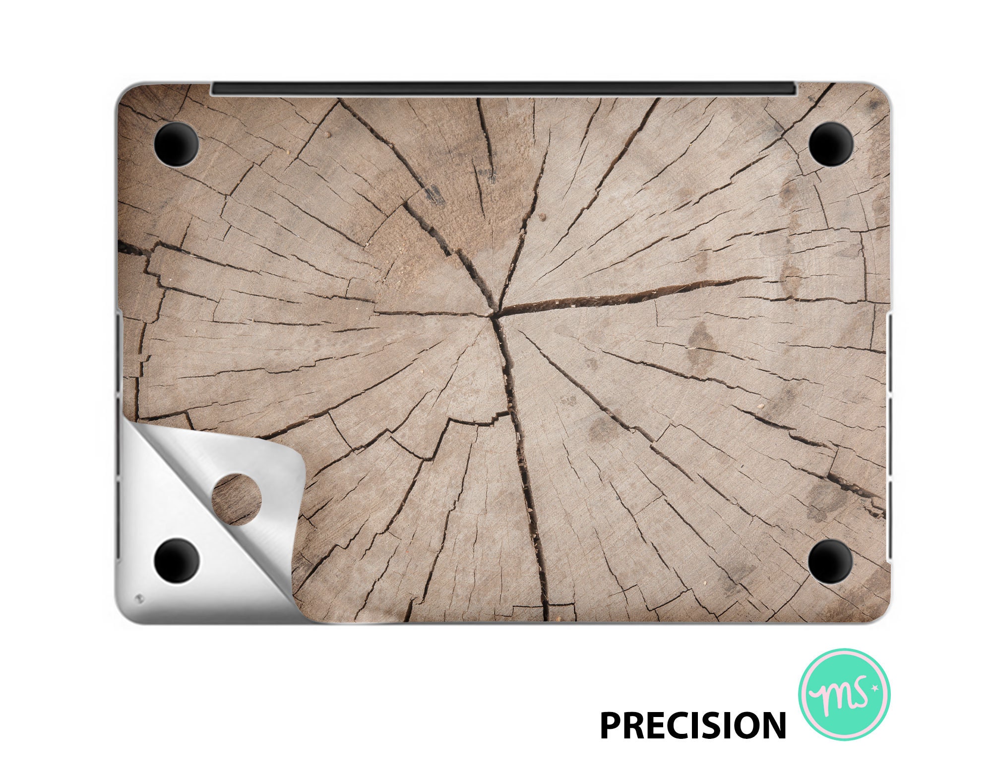 Cracked Tree Stump Texture Laptop Skin Cracked Tree Stump | Etsy