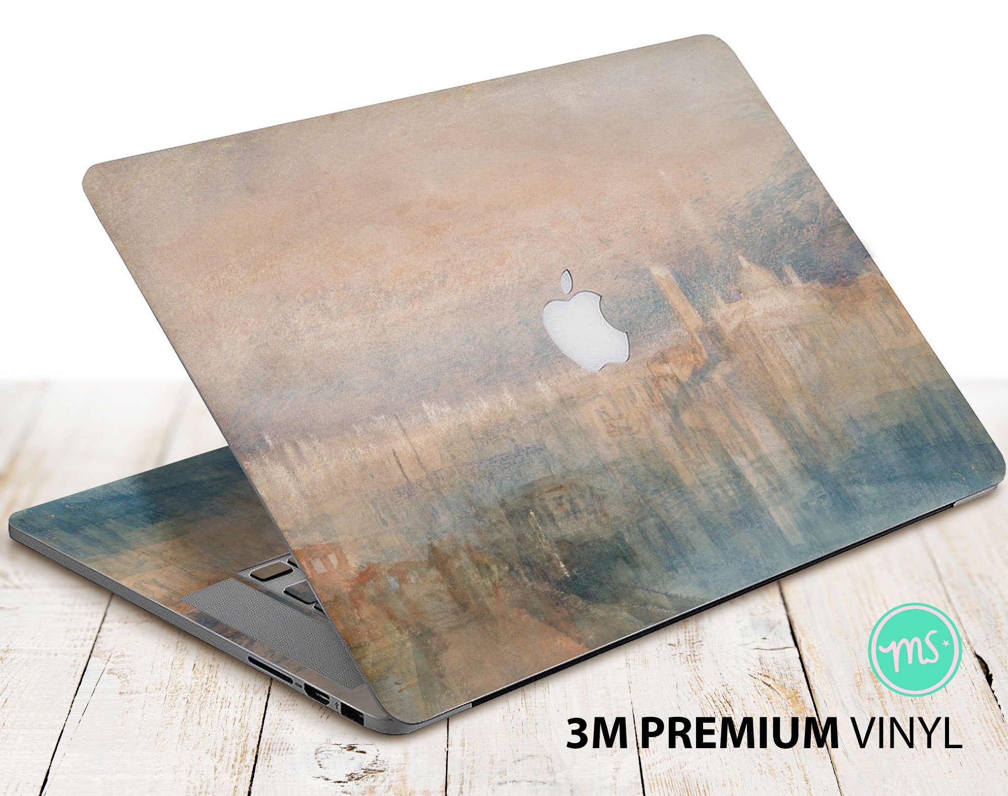 Painting by Claude Monet laptop skin Impressionism wrap oil | Etsy