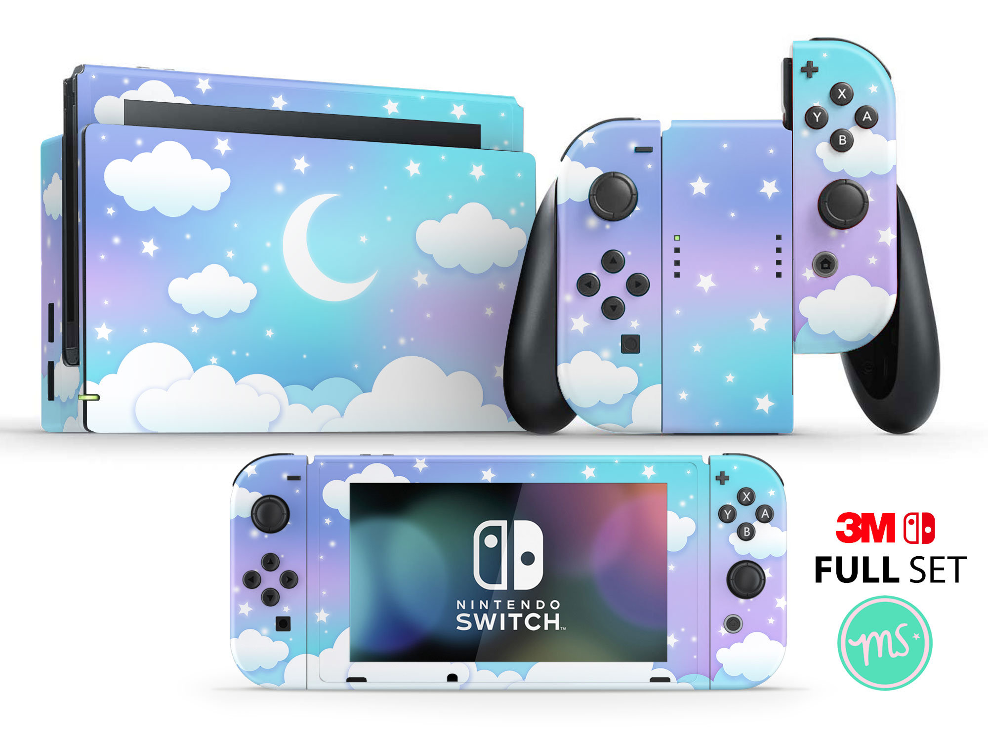 Nintendo Skin Switch Skins Console Gaming Gift for Son Switch Console ...