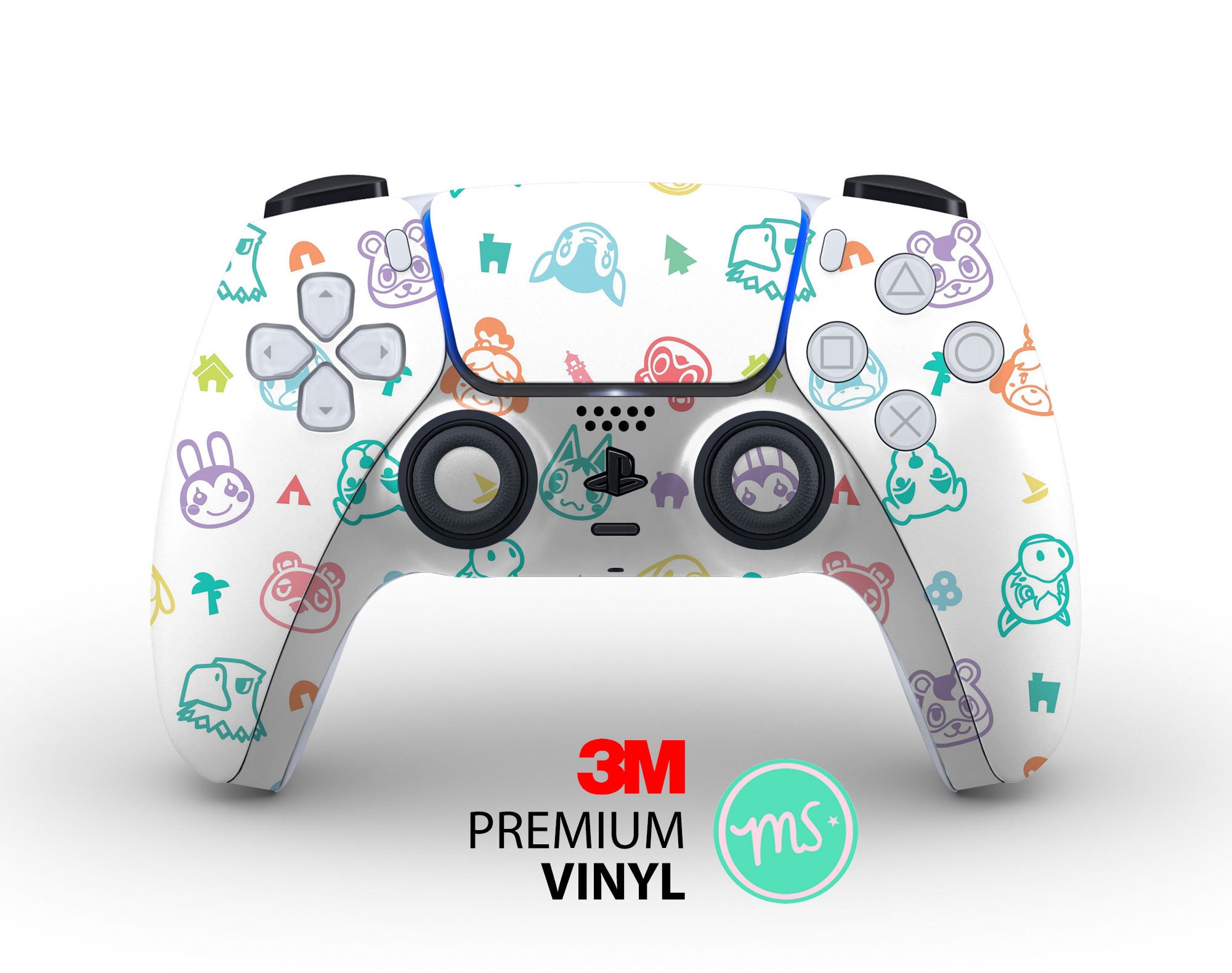 Animal Crossing Cats Pattern Pro Controller Skin 3M Vinyl Skin - Etsy