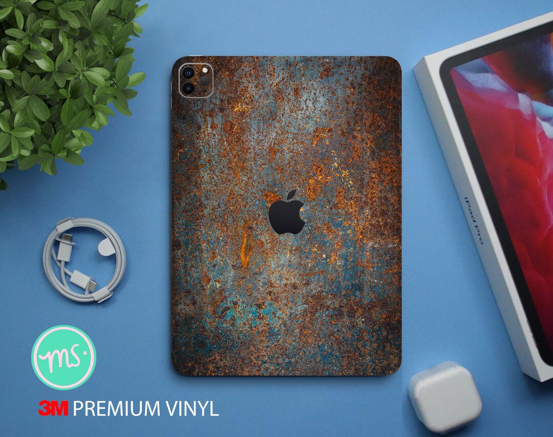 Metal Rust Texture iPad Skin Premium 3M Skin for All Ipad, Amazon ...