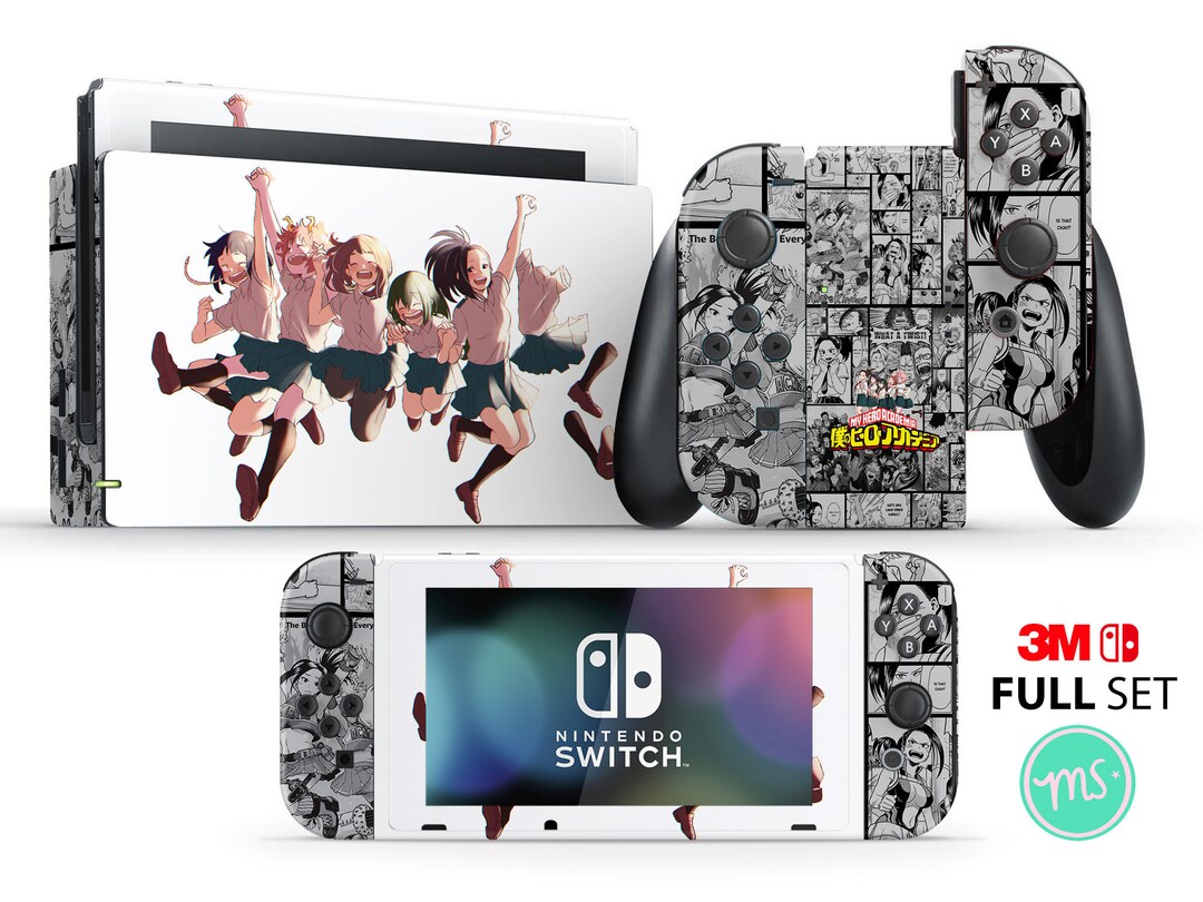 Nintendo Skin Docking Container Gamer Present Joycon Shell Console Wrap ...