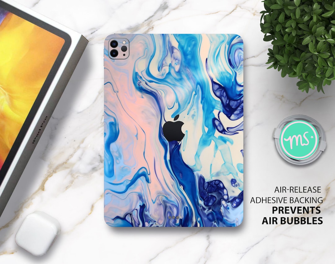 Fluid Acrylic Colorful iPad Skin Premium 3M Skin for All iPad - Etsy