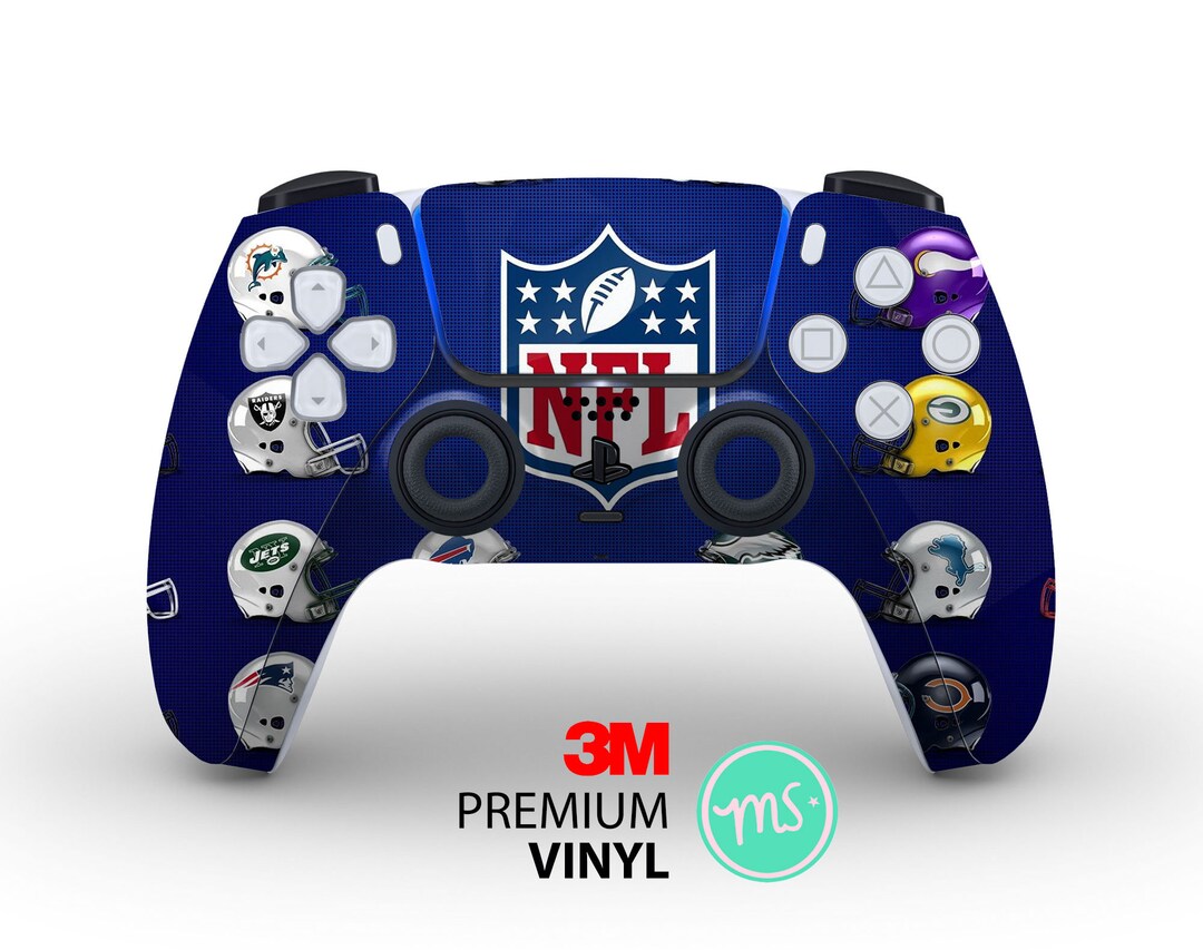 NFL Logo Pro Controller Skin 3M Vinyl Skin for the Sony PS, Nintendo ...
