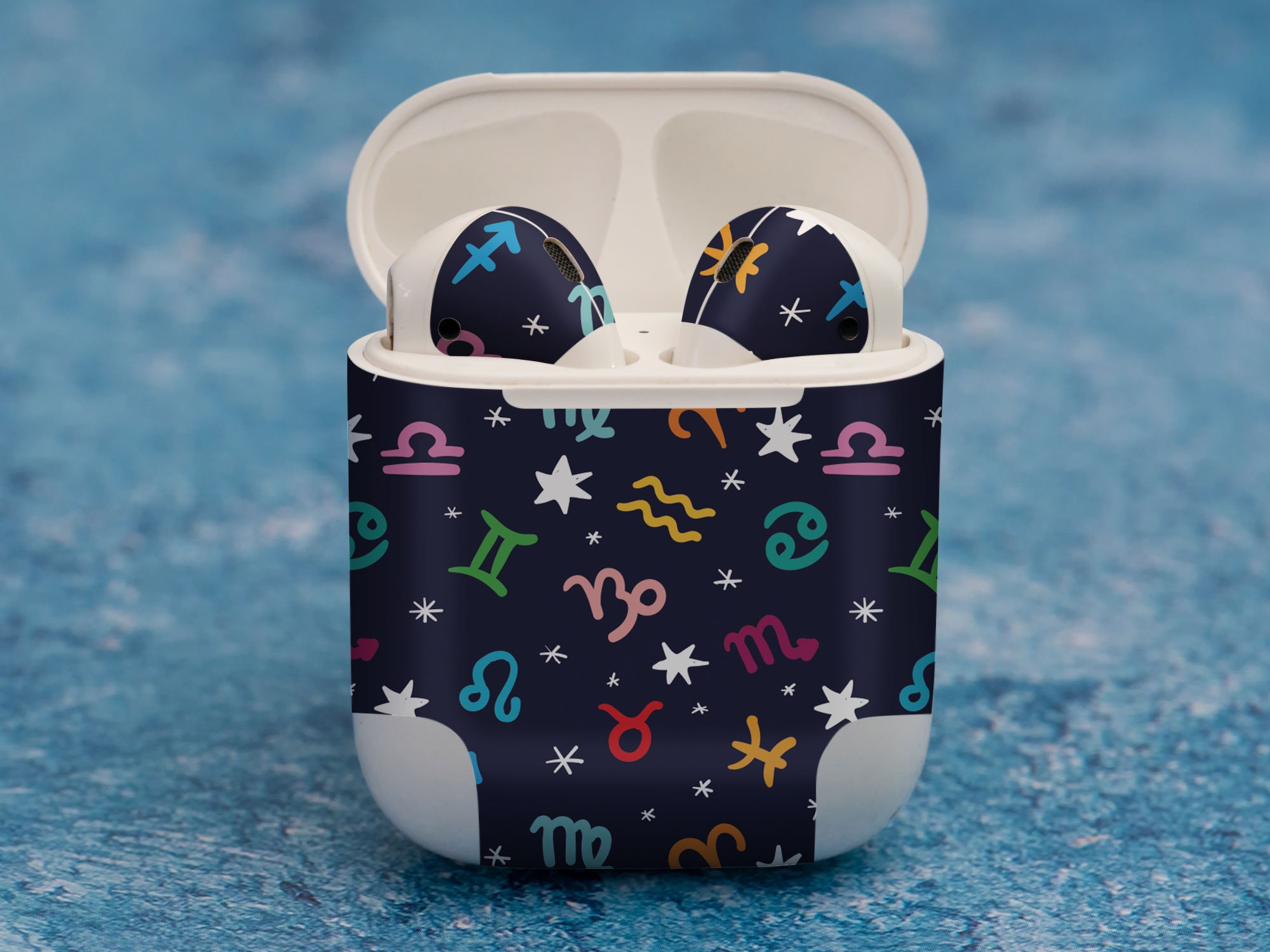 Zodiac Signs Creative Gift Decal for Airpods Premium 3M - Etsy