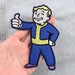 Fallout Video Game Vault Boy Iron-on Patch - Etsy