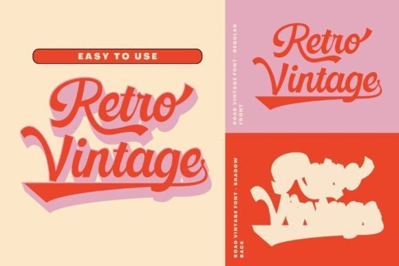 Retro Vintage - Etsy