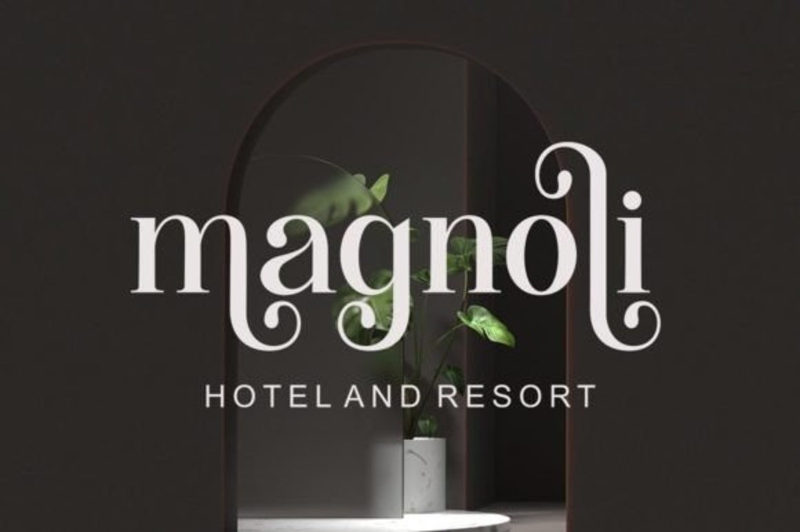 Hostania Font - Etsy