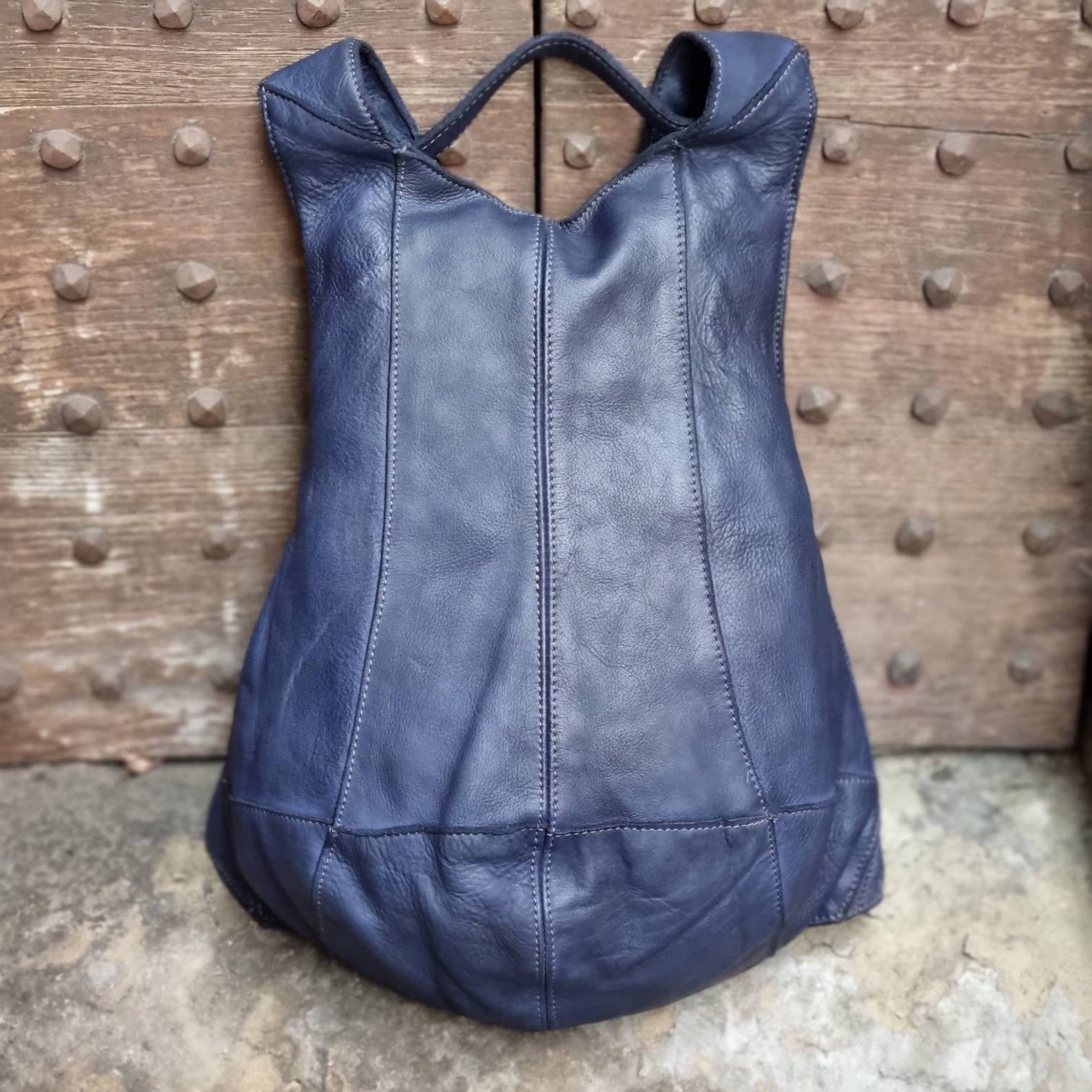 Women's Leather Backpack/soft Backpack for | Etsy
