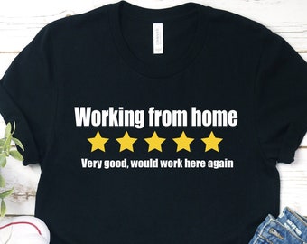 Work From Home Shirt | Etsy