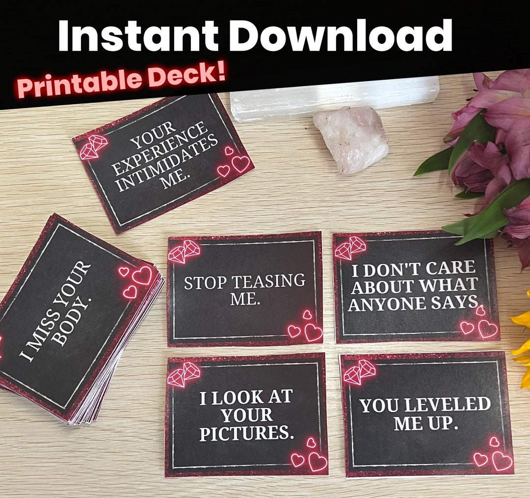 Printable: Alice's Spicy Love Notes Oracle Deck - Etsy