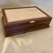 Walnut & Curly Maple Jewelry Box - Etsy