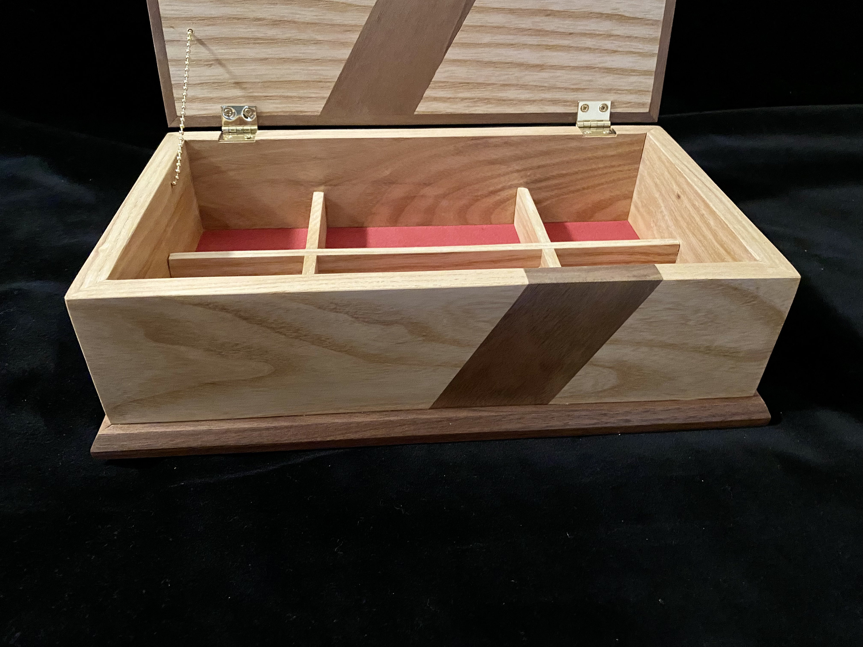 Ash Jewelry Box With Clever Lid - Etsy