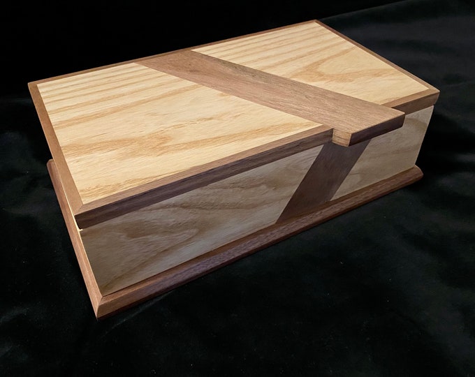 Ash Jewelry Box With Clever Lid - Etsy