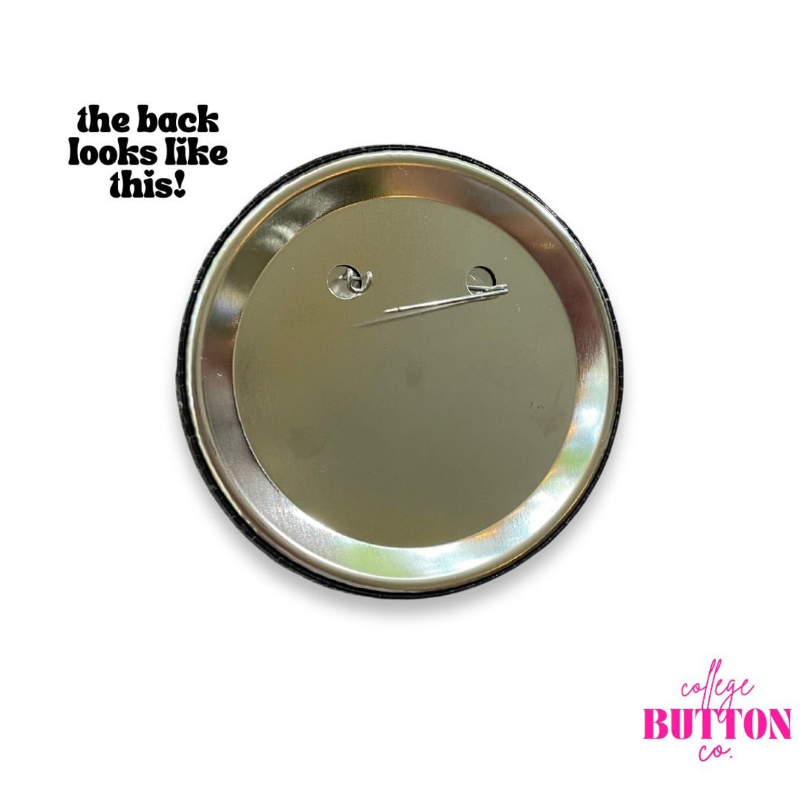 3.5 Go Greek Panhellenic Button Sorority Button Sorority Rush Pin ...