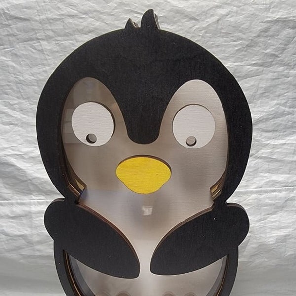 Penguin Bank - Etsy