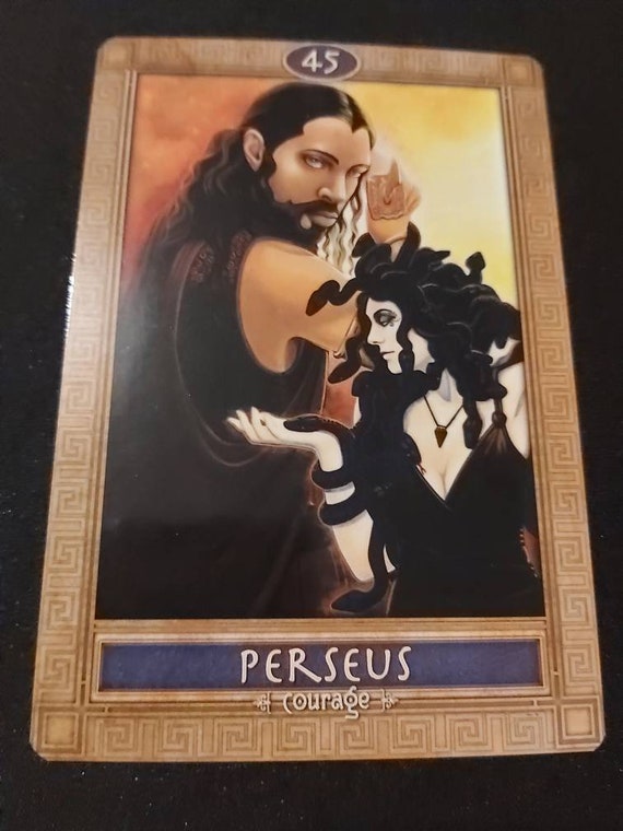 MYTHIC ORACLE CARD Reading Ancient Greece basis. Life cycles. | Etsy