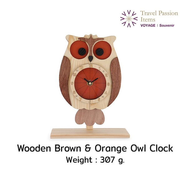 Wooden Owl Clock - Etsy
