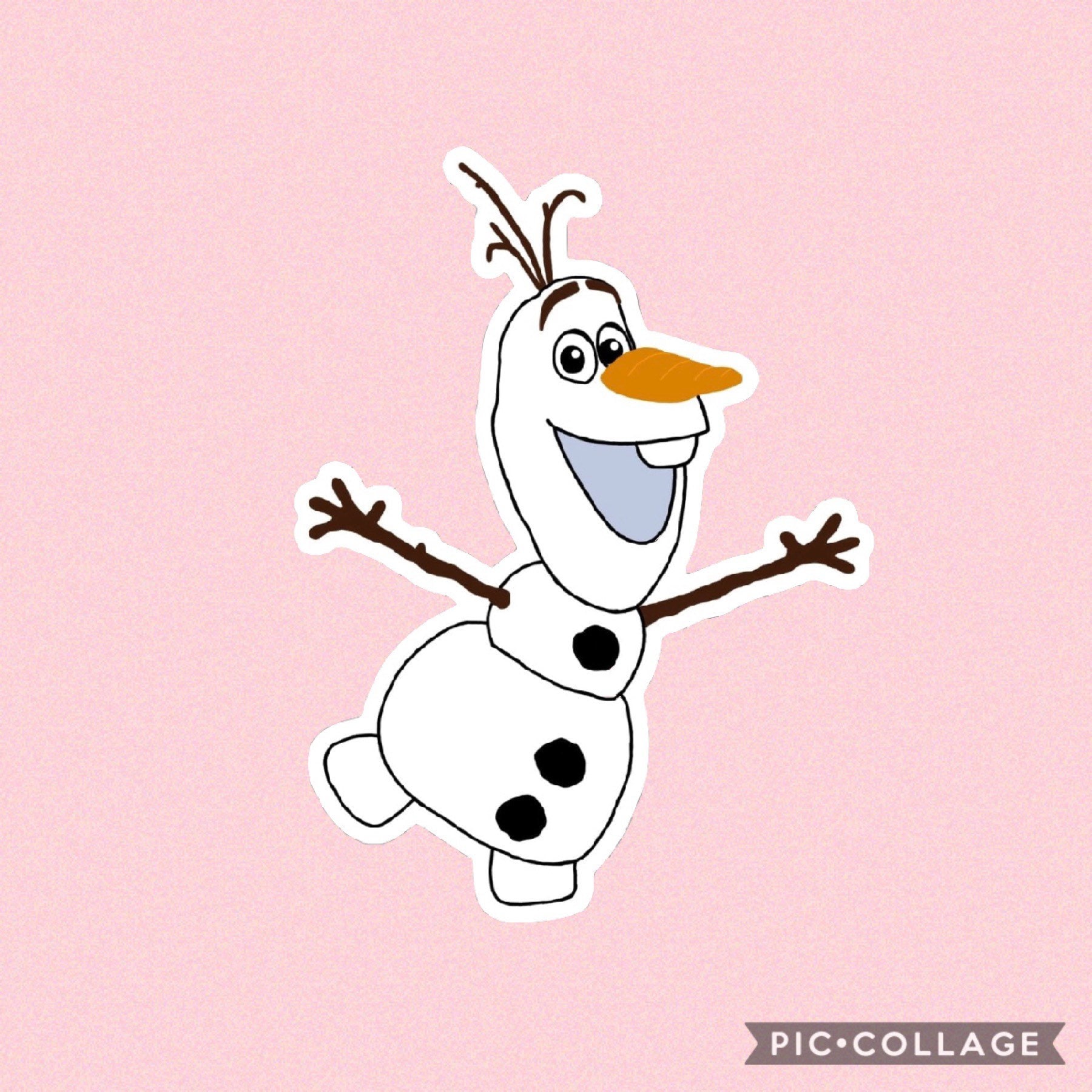 Disney Inspired Frozen Olaf Sticker | Etsy