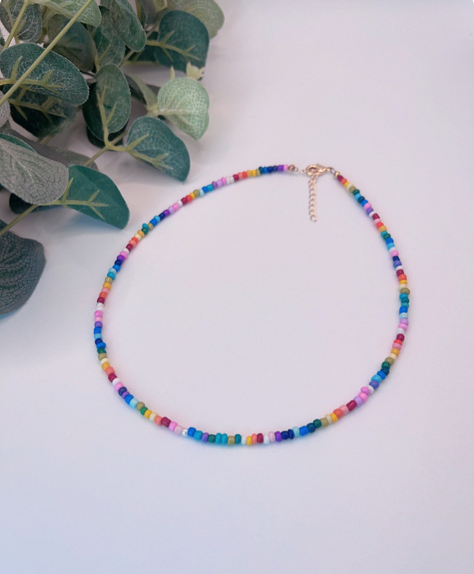 Seed Bead Necklaces, Beaded Necklace, Gold Necklace, Silver Necklace ...
