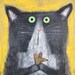 Cat With Mouse Friend - Etsy Canada