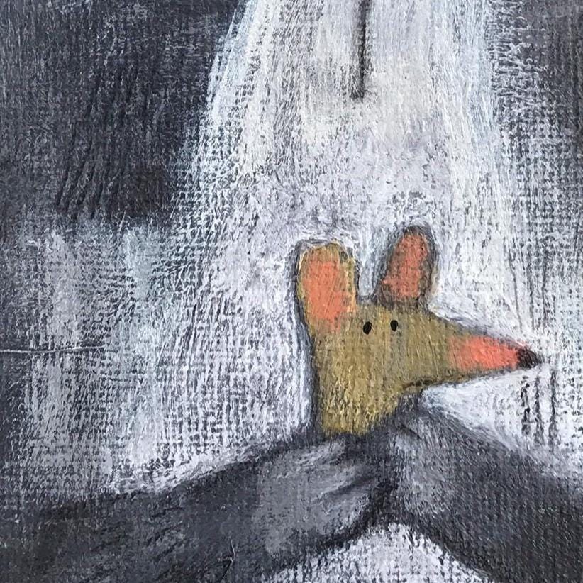 Cat With Mouse Friend - Etsy Canada