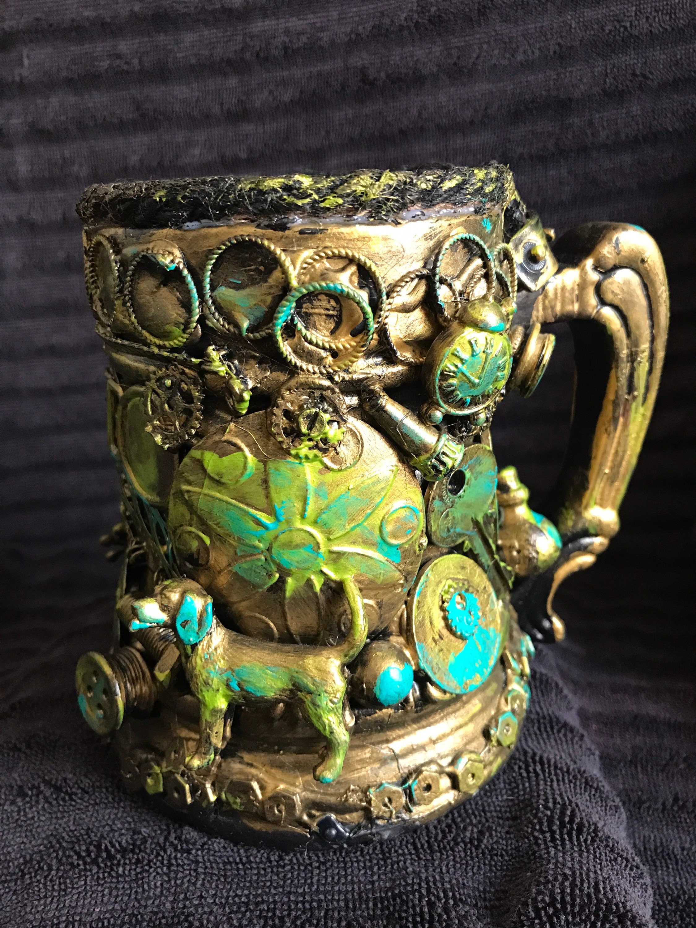 STEAMPUNK MUG - Etsy