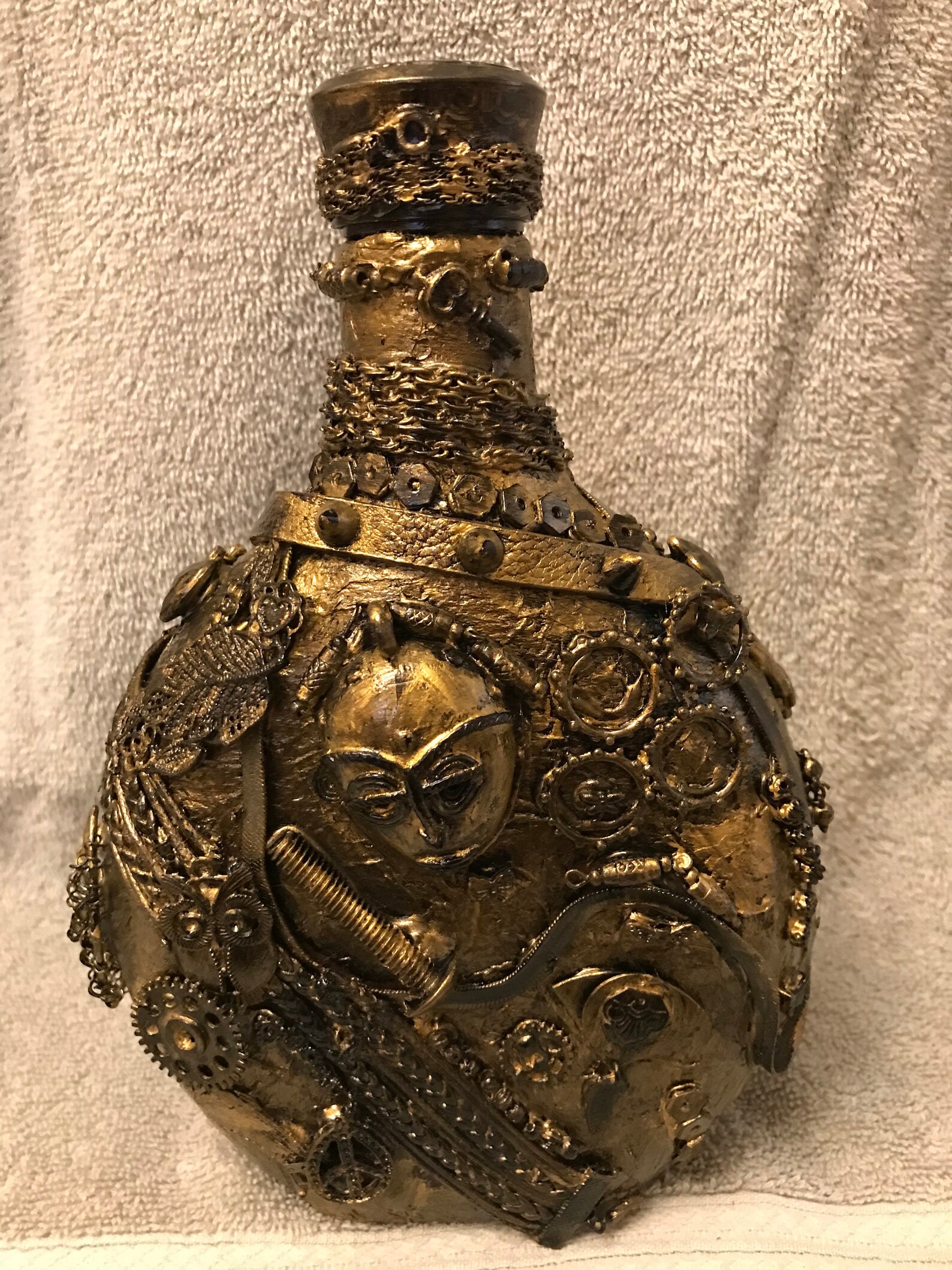 STEAMPUNK BOTTLE - Etsy