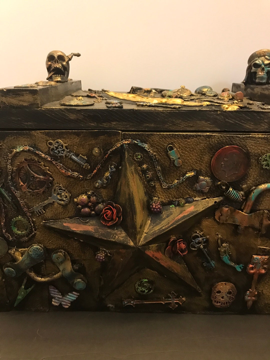 Steampunk Treasure Box - Etsy