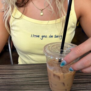 I Love You, I'm Sorry Apparel - Etsy
