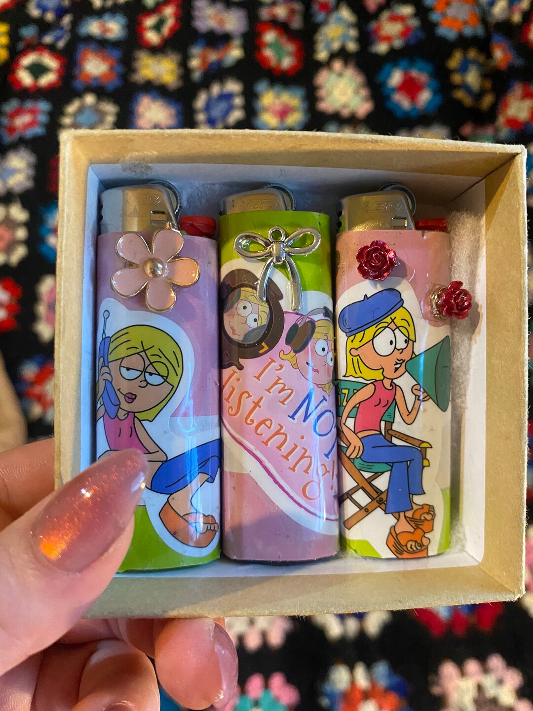 Lizzie Mcguire Lights Set/ BIC Lighters/ Pack of Three Cute Lighters ...