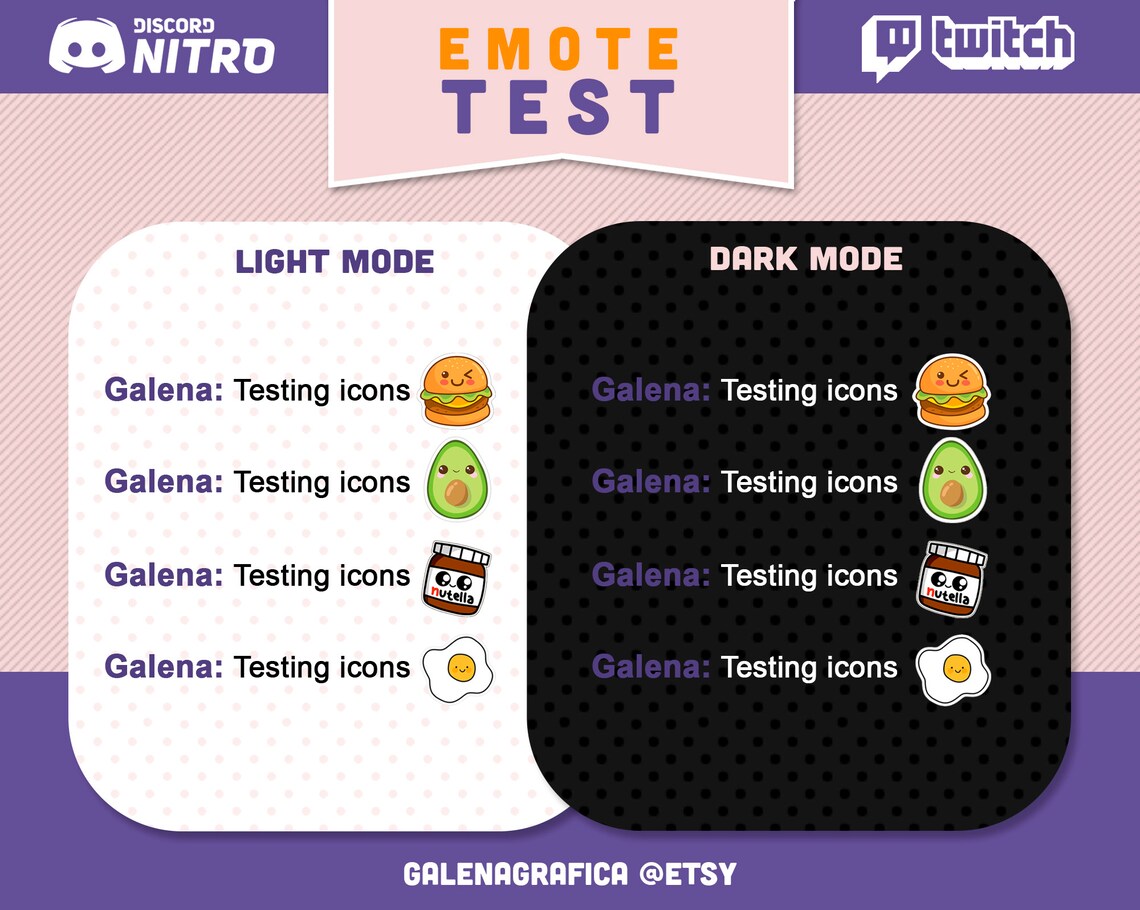 Twitch Emote Pack Kawaii / Emoji for Streamer / Emoji Kawaii - Etsy