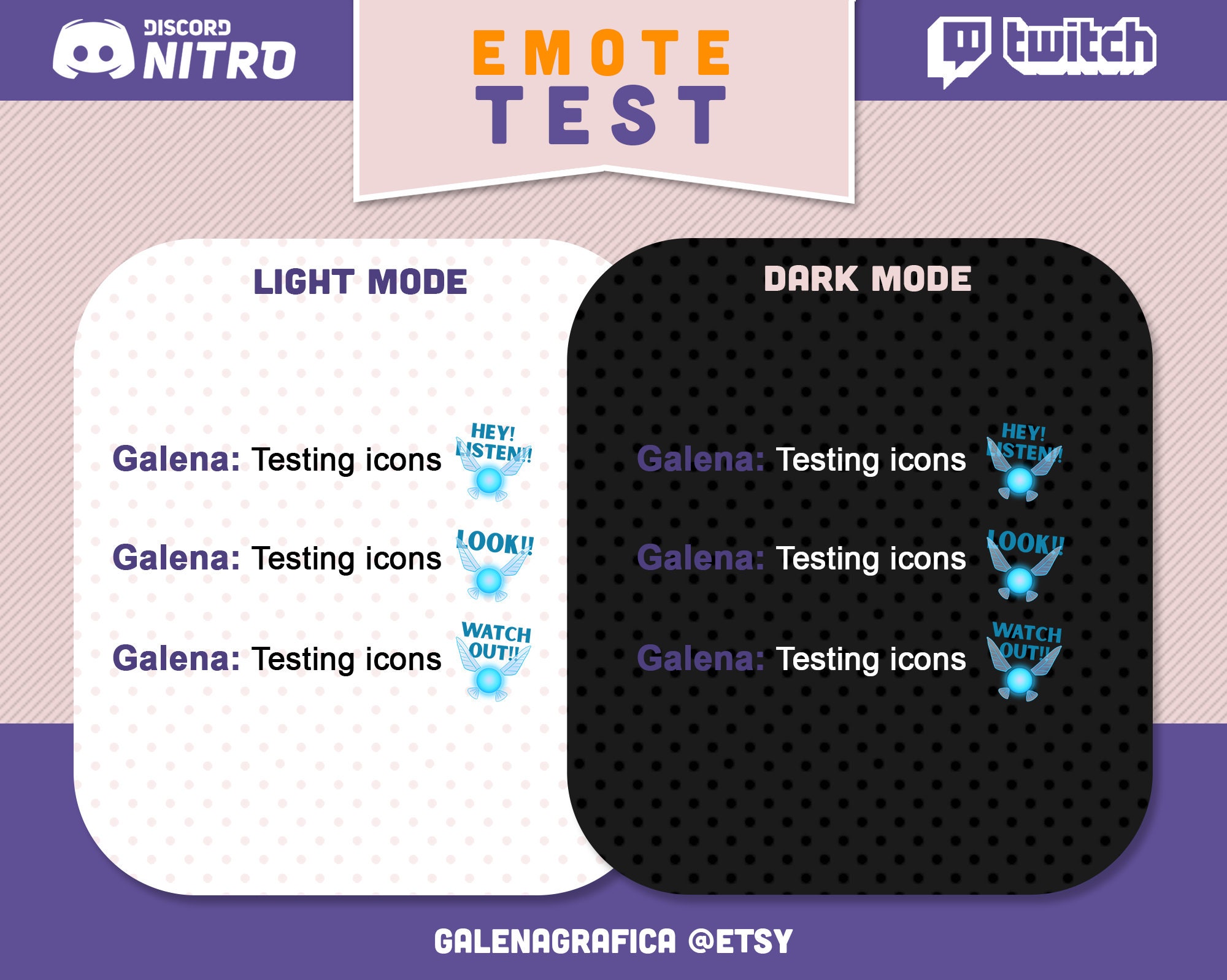 Twitch X3 Emotes NAVI: Hey! Listen! - Look! - Watch Out! / Emote for ...