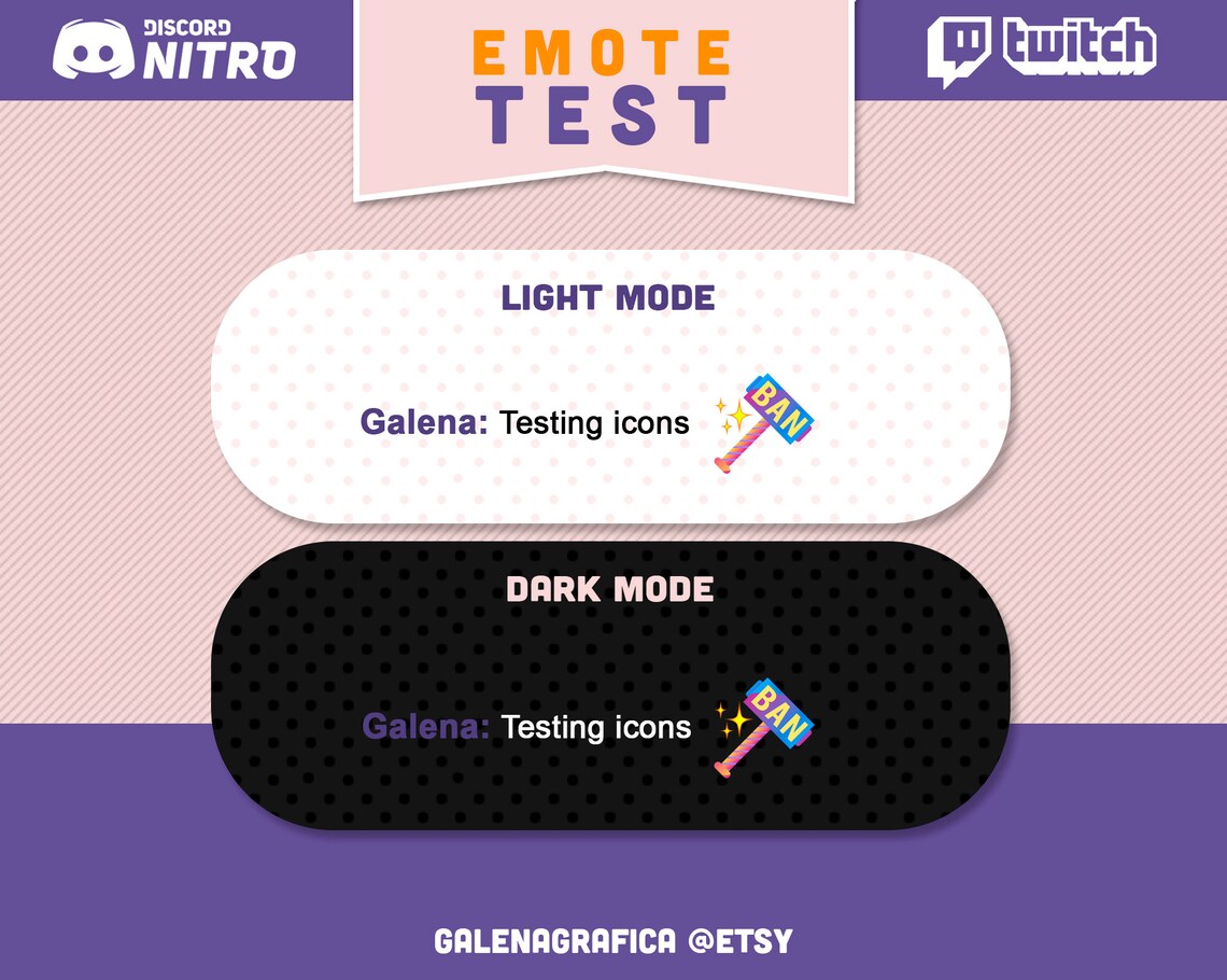 Twitch Emote BAN / Emoji for Streamer / Emoji BAN for Discord Nitro ...