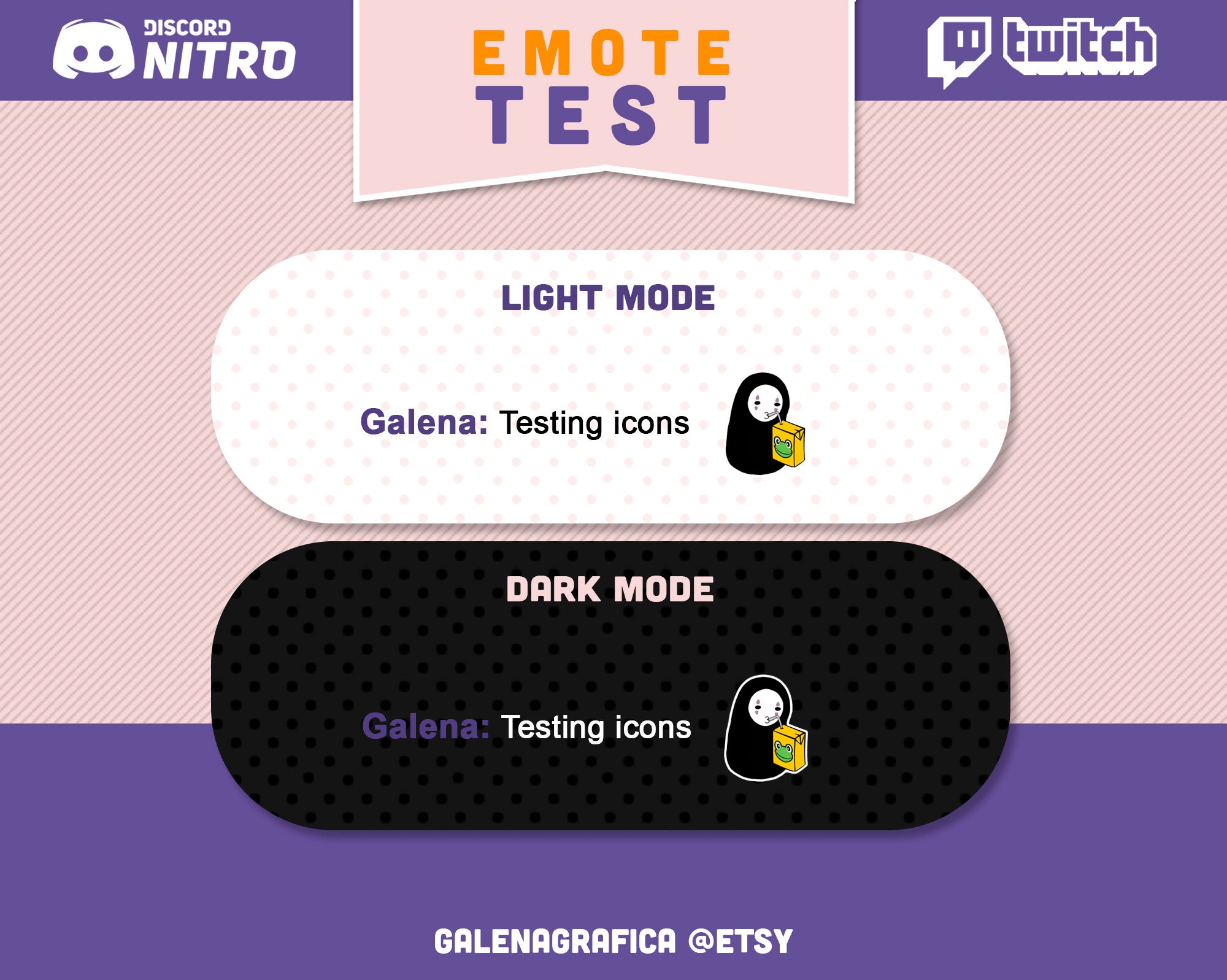 Animated Emote No-face / Emoji for streamer / Emote No-face for Twitch ...