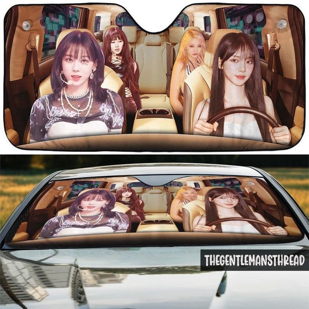 Aespa Kpop Car Sun Shade Aespa Tour 2023 Sun Visor Car Auto - Etsy