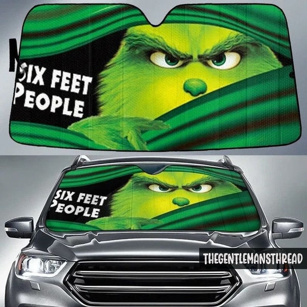 Grinch Car Sunshades - Etsy