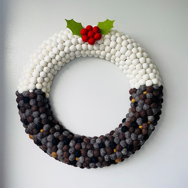 Large Christmas Wreath - Etsy UK