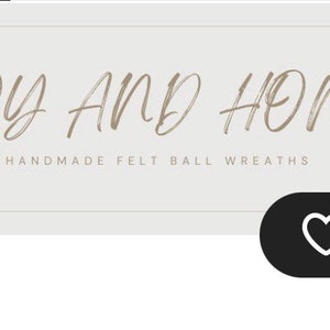 Grey & White Wool Wreath. Felt Ball Wreath Made With Hand Spun Felt ...