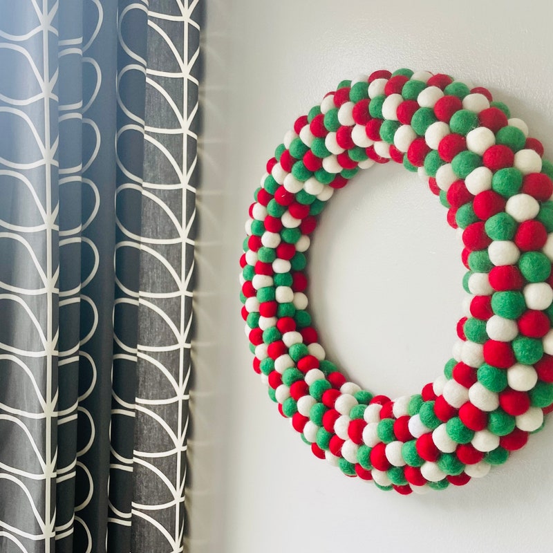 Large Christmas Wreath - Etsy UK